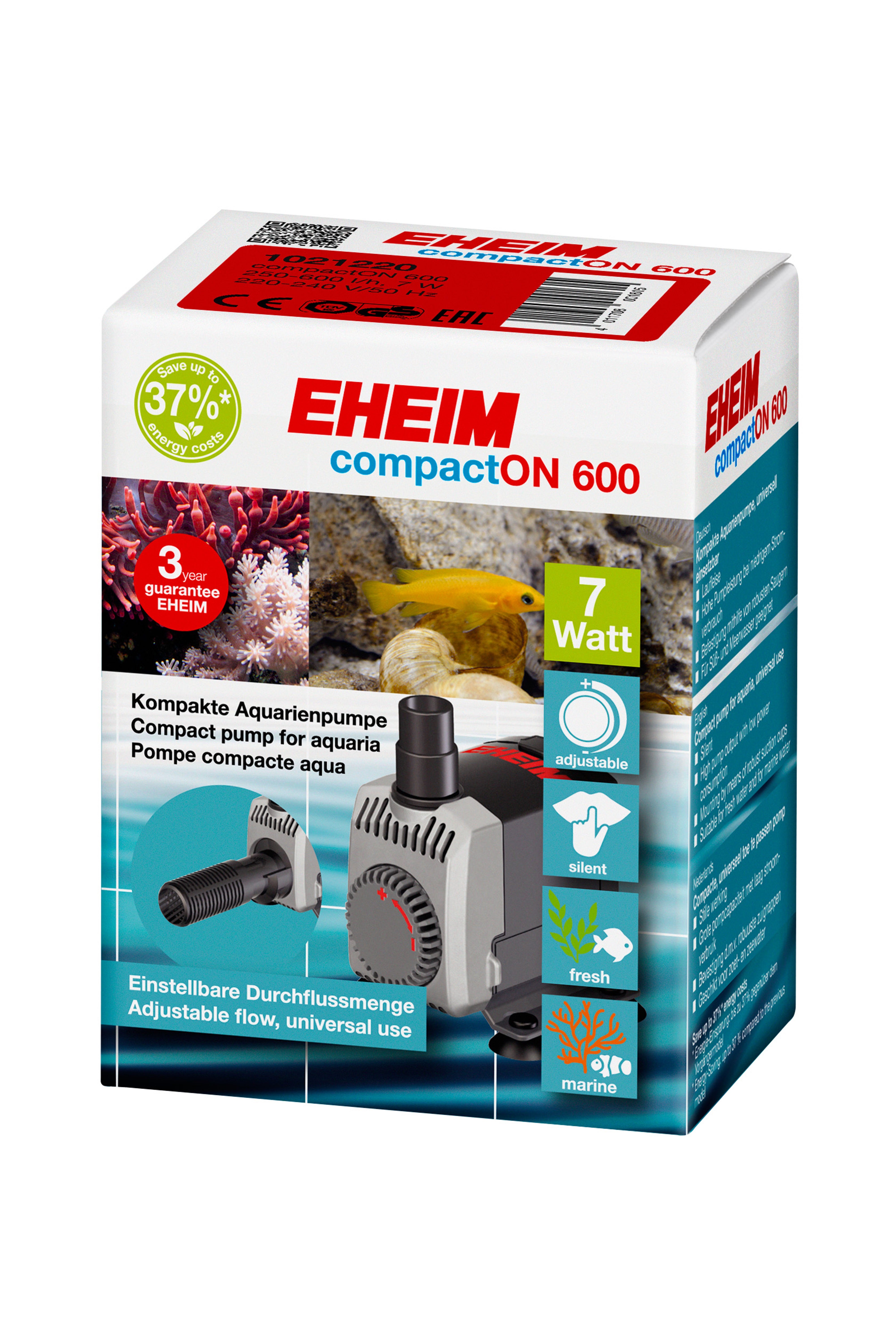 Eheim - 1021220 Eheim Compact On 600 – umdale.com