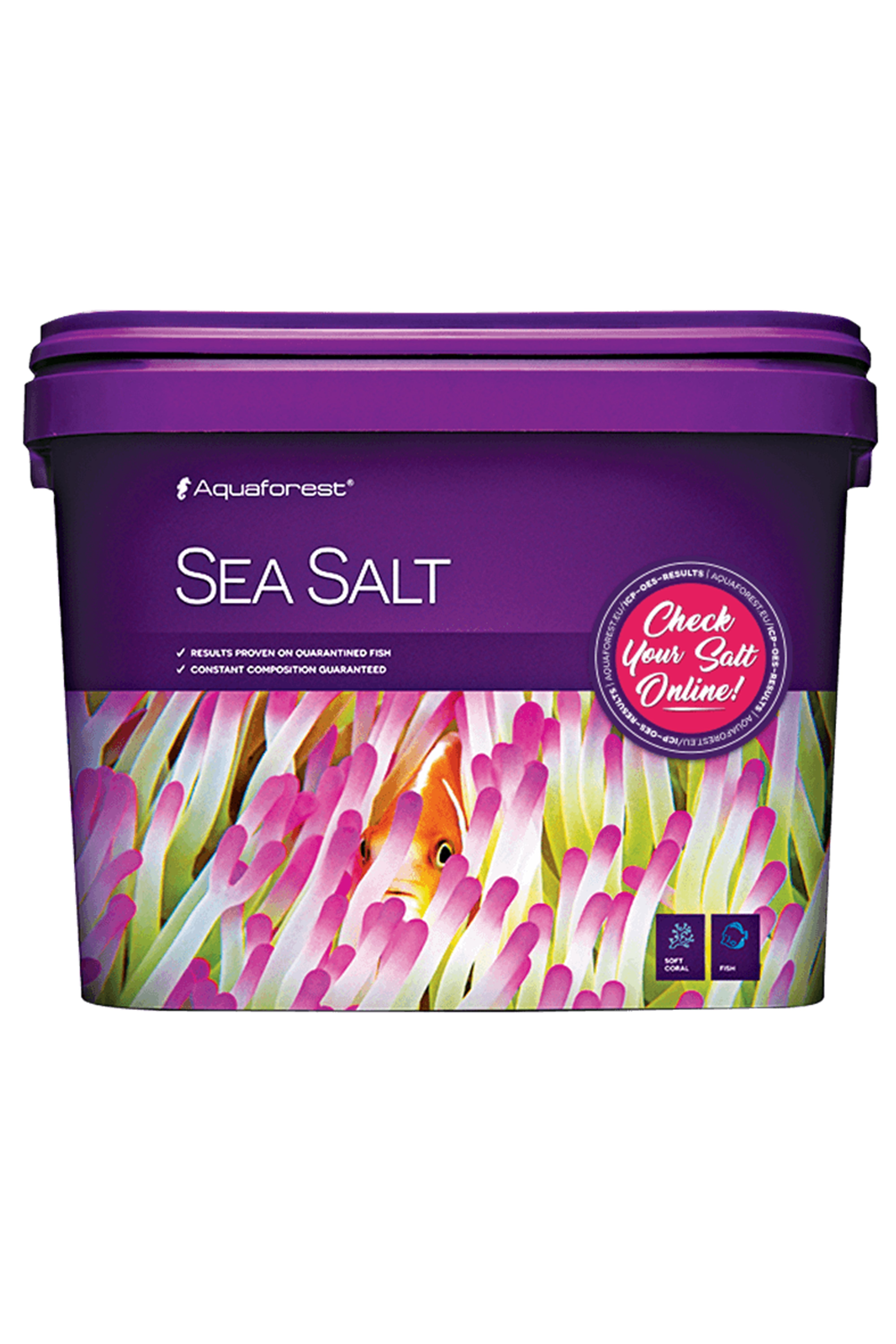 Aquaforest - Sea Salt Box Caja Carton de 25 kg. – umdale.com
